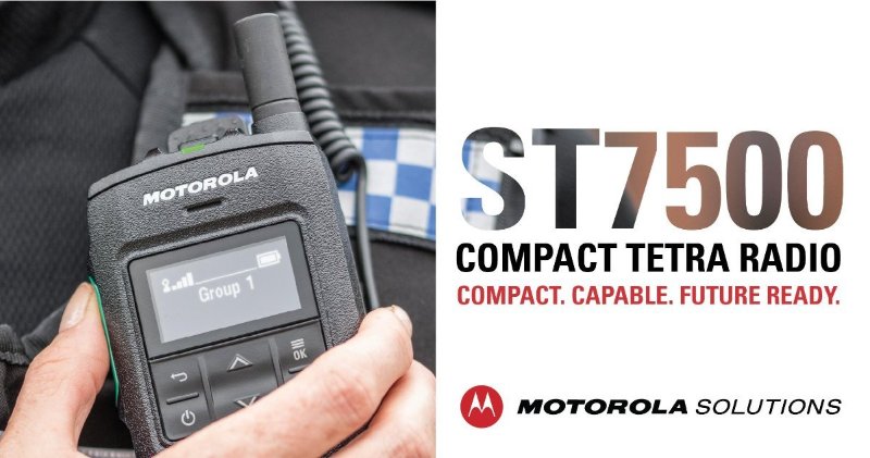 Motorola ST7500 380-430MHz (Tetra, Nødnett)
