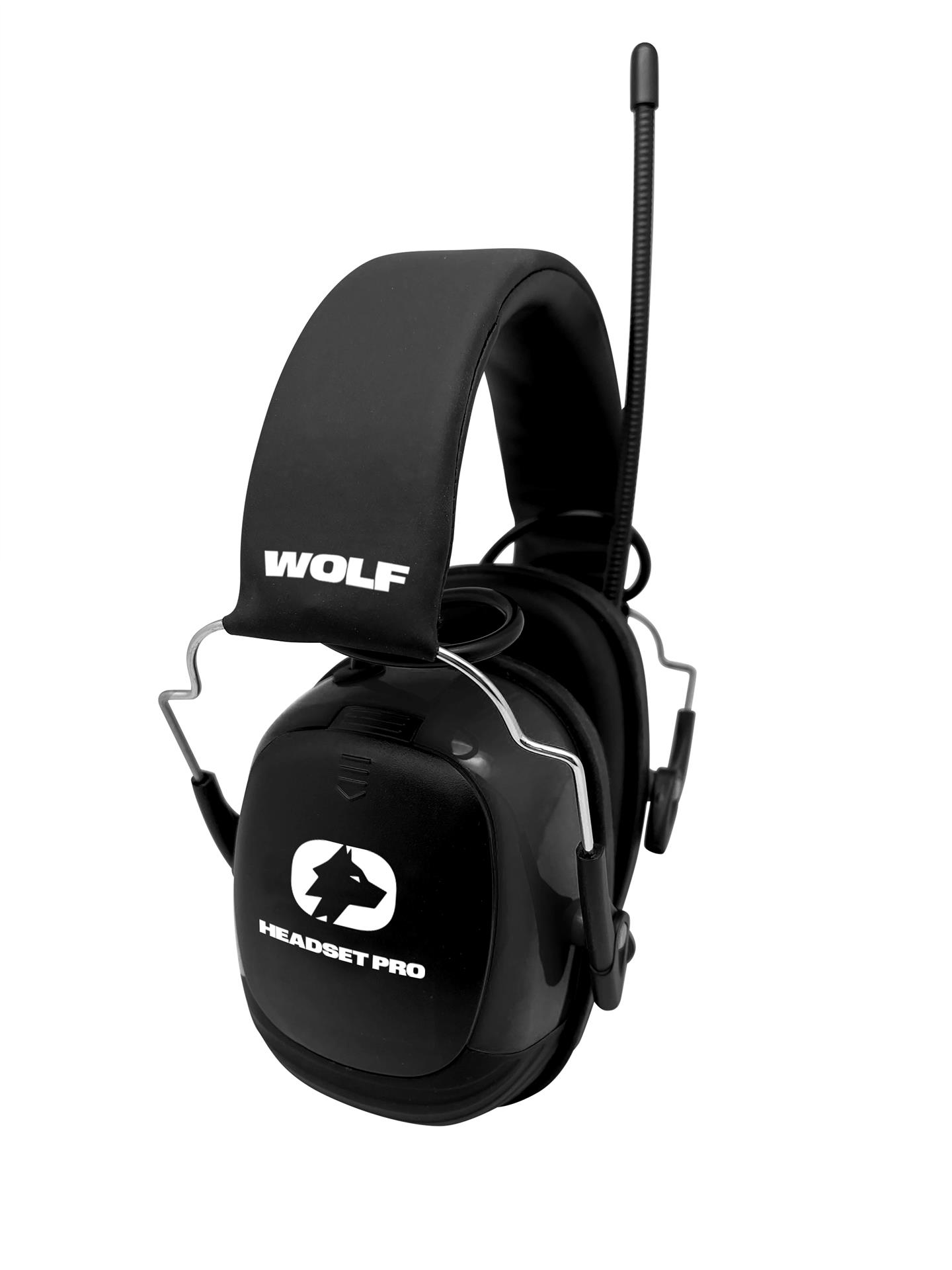 Wolf Industri Bluetooth Headset Pro (BT, DAB+)