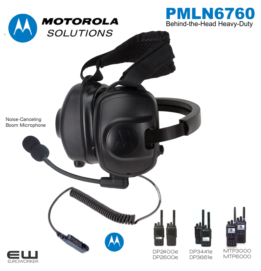 Motorola PMLN6760A Industriheadset med støydemping (MTP3000)
