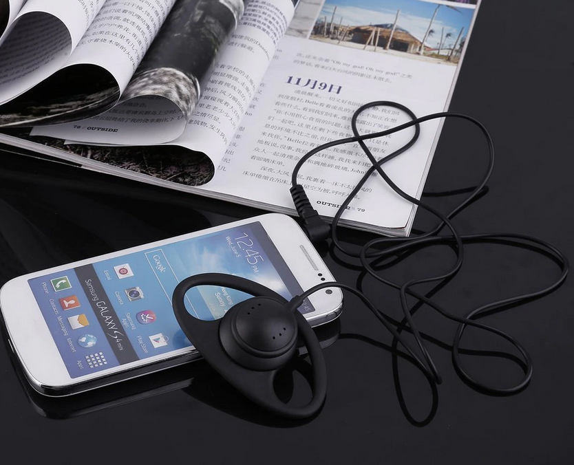 D-shell Listen Only Earpiece (3,5mm)