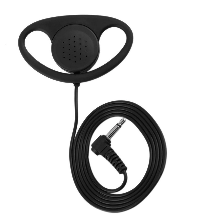 D-shell Listen Only Earpiece (3,5mm)