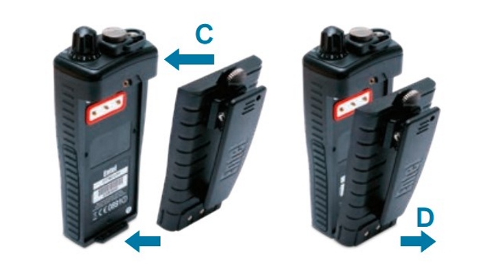 Entel HT644 VHF Marine Portable Radio (156-163.275MHz 5W Marine )