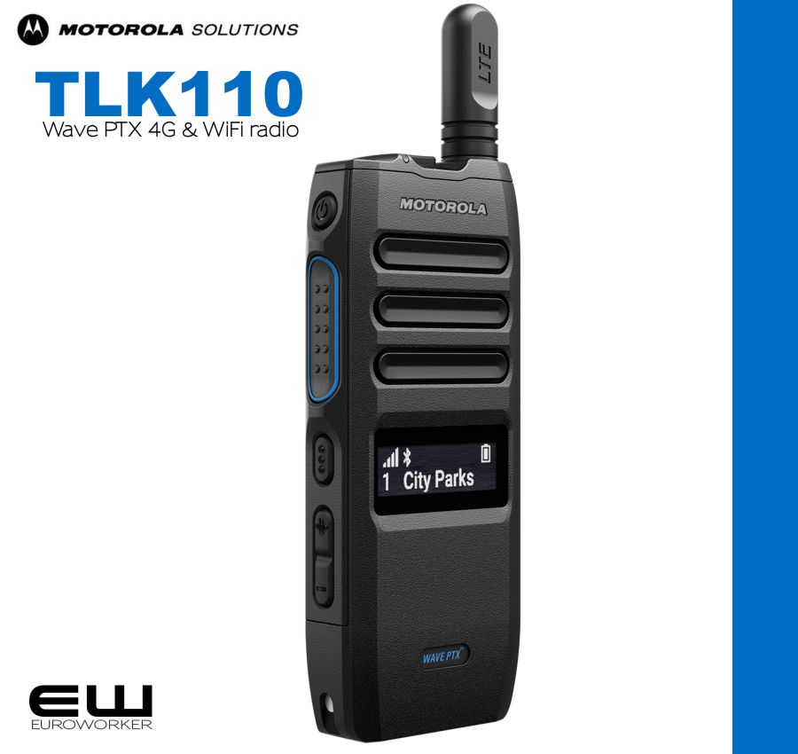 Motorola TLK110 4G & WiFi Håndholdt Radio (IP67)