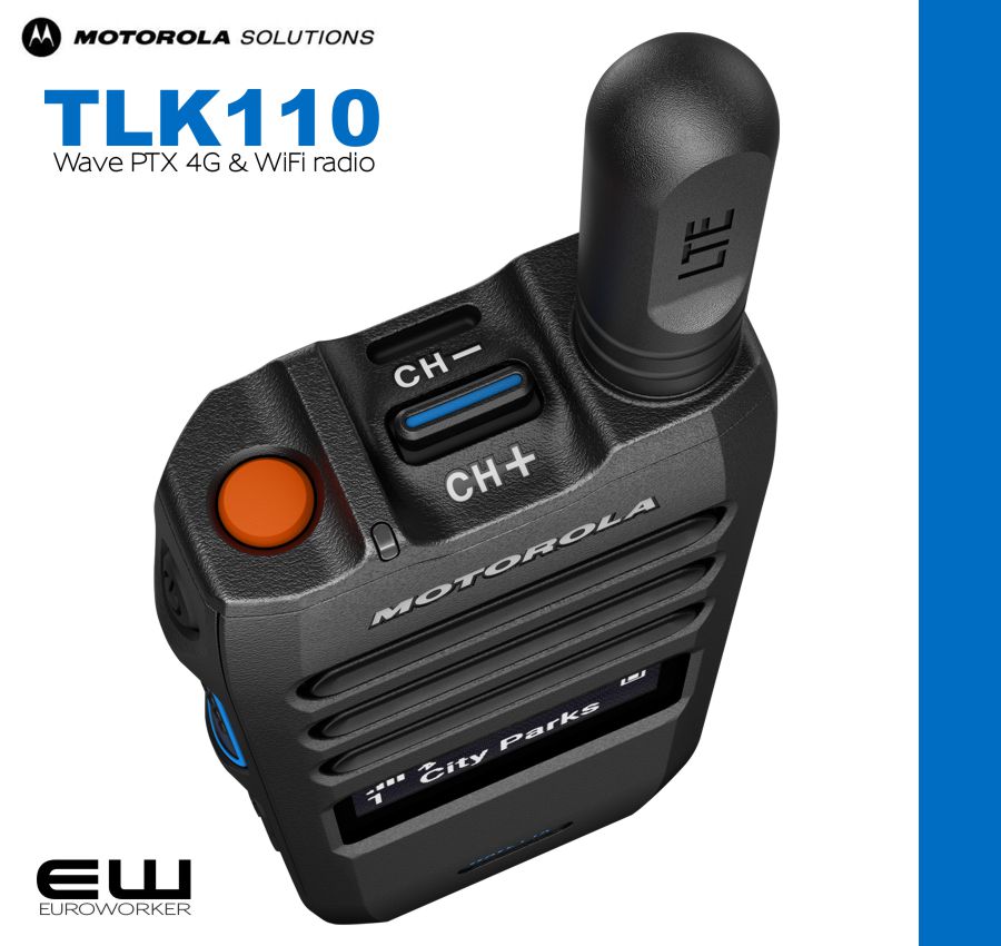 Motorola TLK110 4G & WiFi Håndholdt Radio (IP67)
